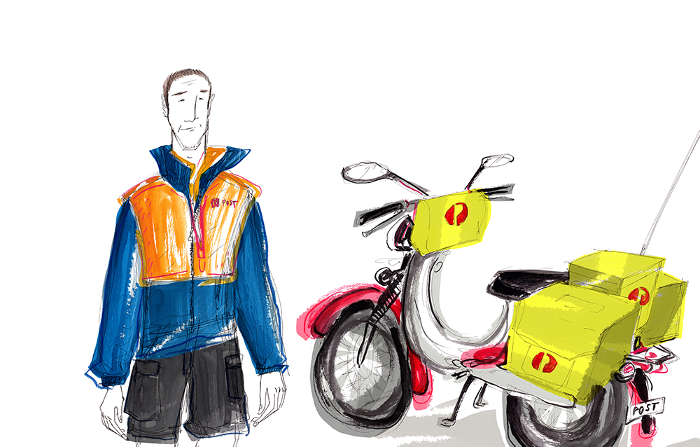 Drawn to the City: Charles Vince, the postie - The Adelaide Review