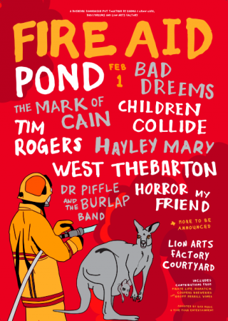 Bushfire Fundraiser: Fire Aid – The Adelaide Review