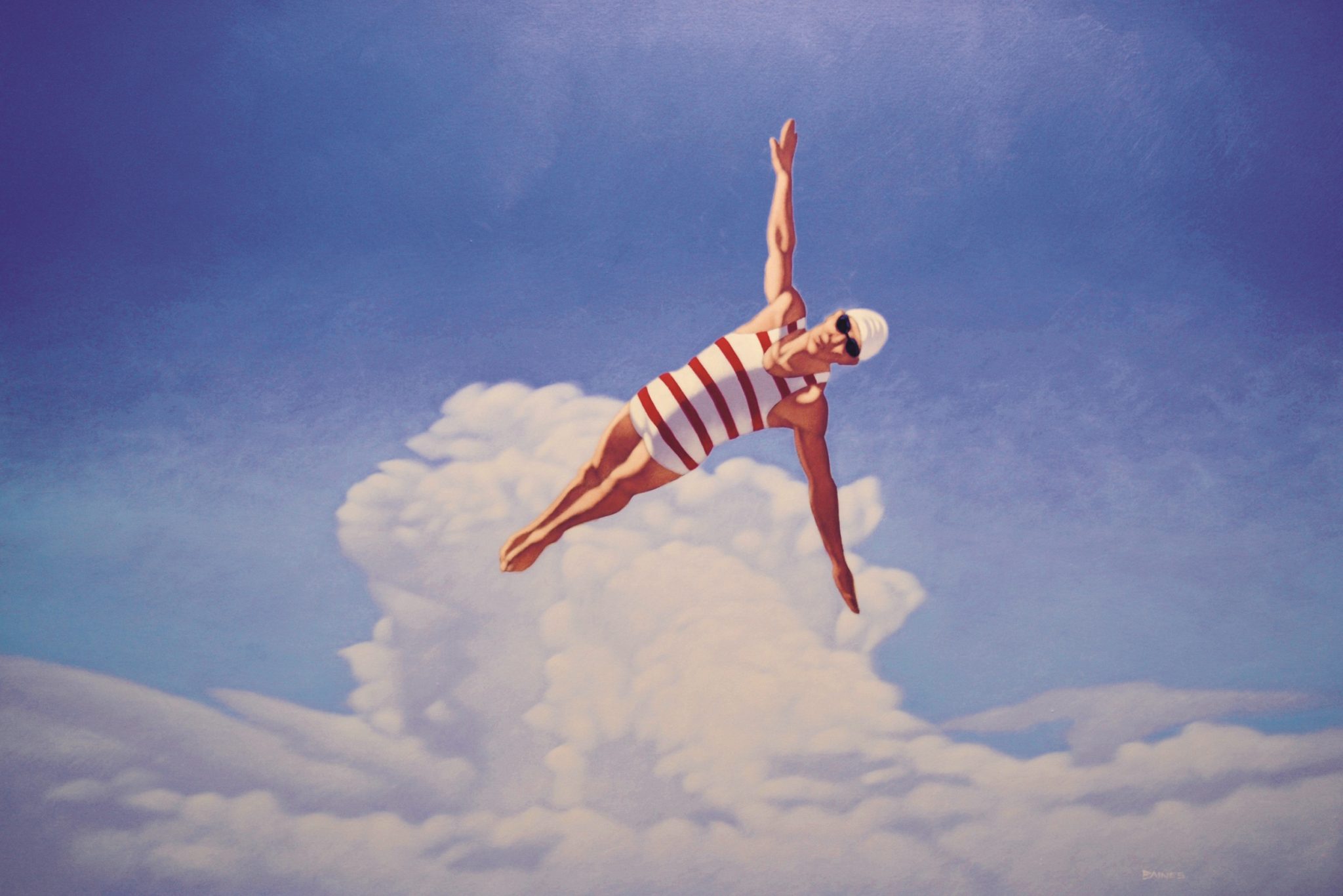 Andrew Baines’ world of liberating surrealism – The Adelaide Review
